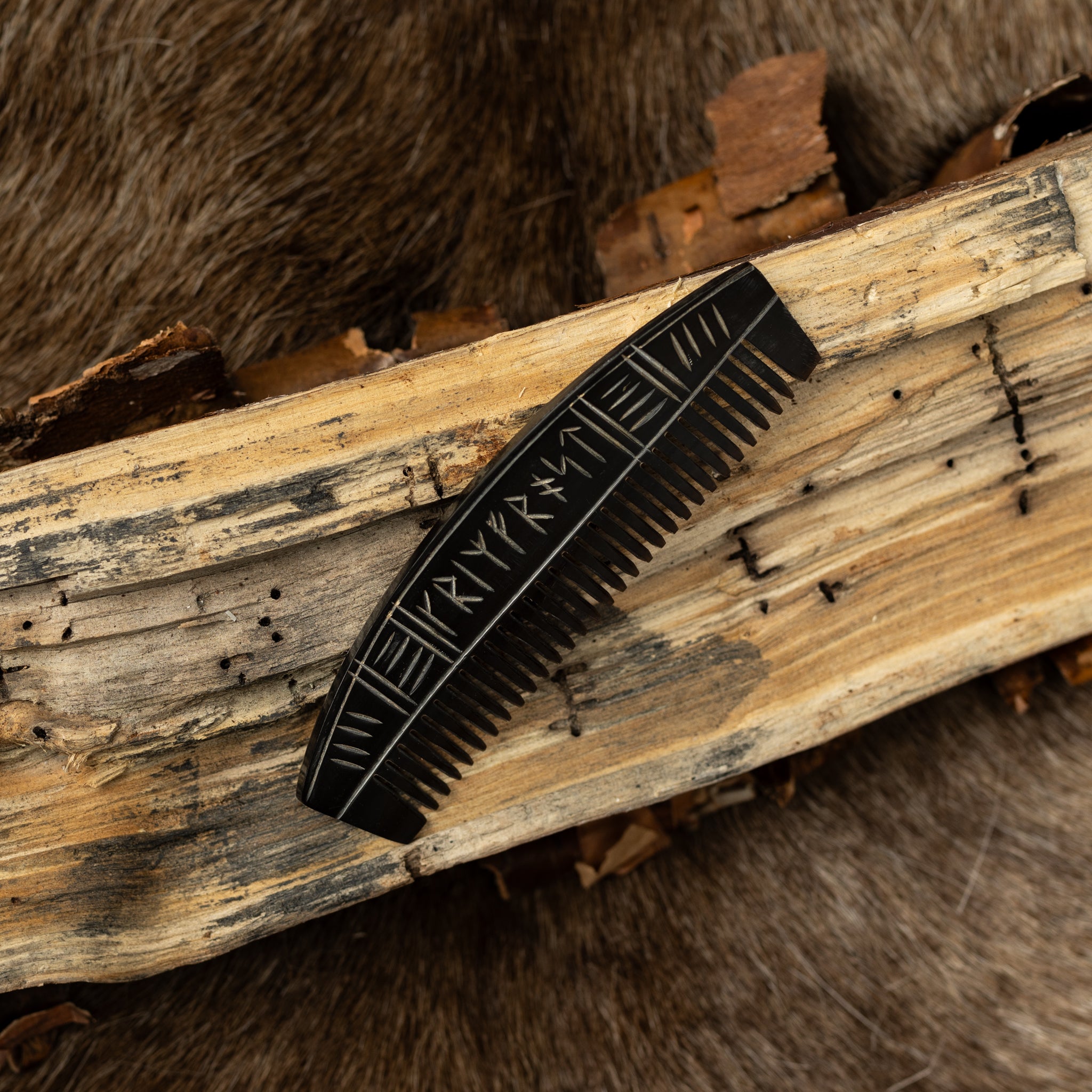 Viking Comb, Horn – Grimfrost Intl