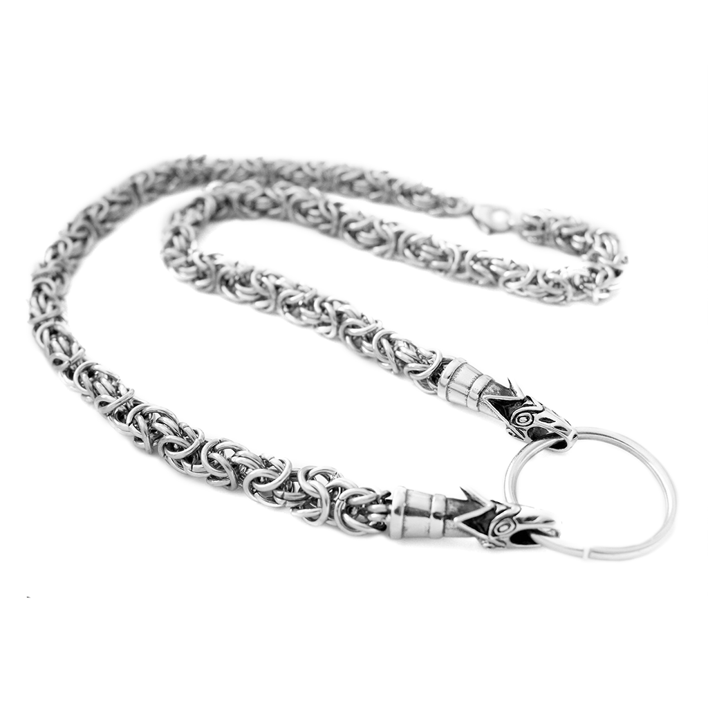 Wolf King Chain, Stainless Steel – Grimfrost Intl