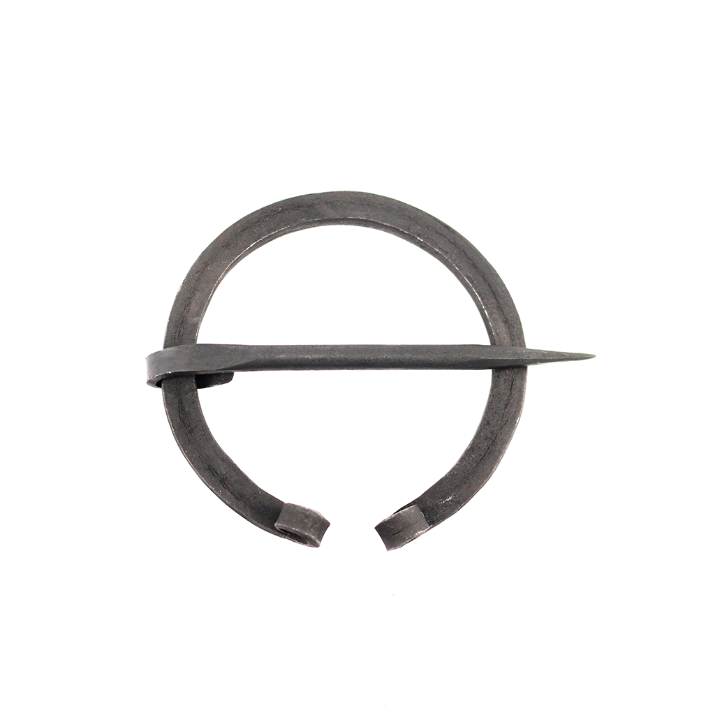 Iron Fibula, Round Flat 65mm – Grimfrost Intl