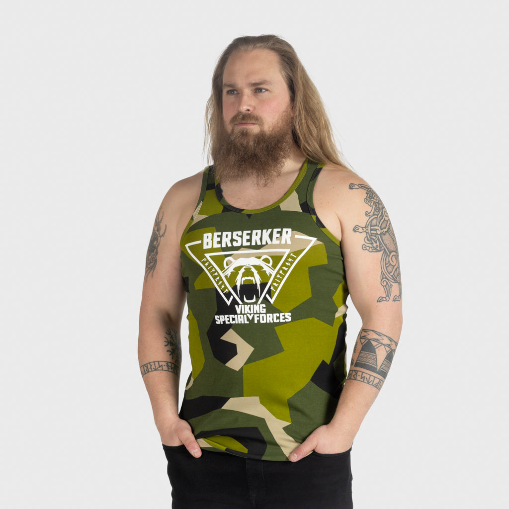 Premium Tank, Berserker, M90 Green Camo – Grimfrost Intl
