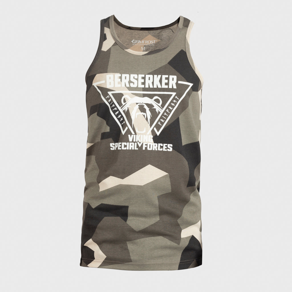 Premium Tank, Berserker, M90 Brown Camo – Grimfrost Intl