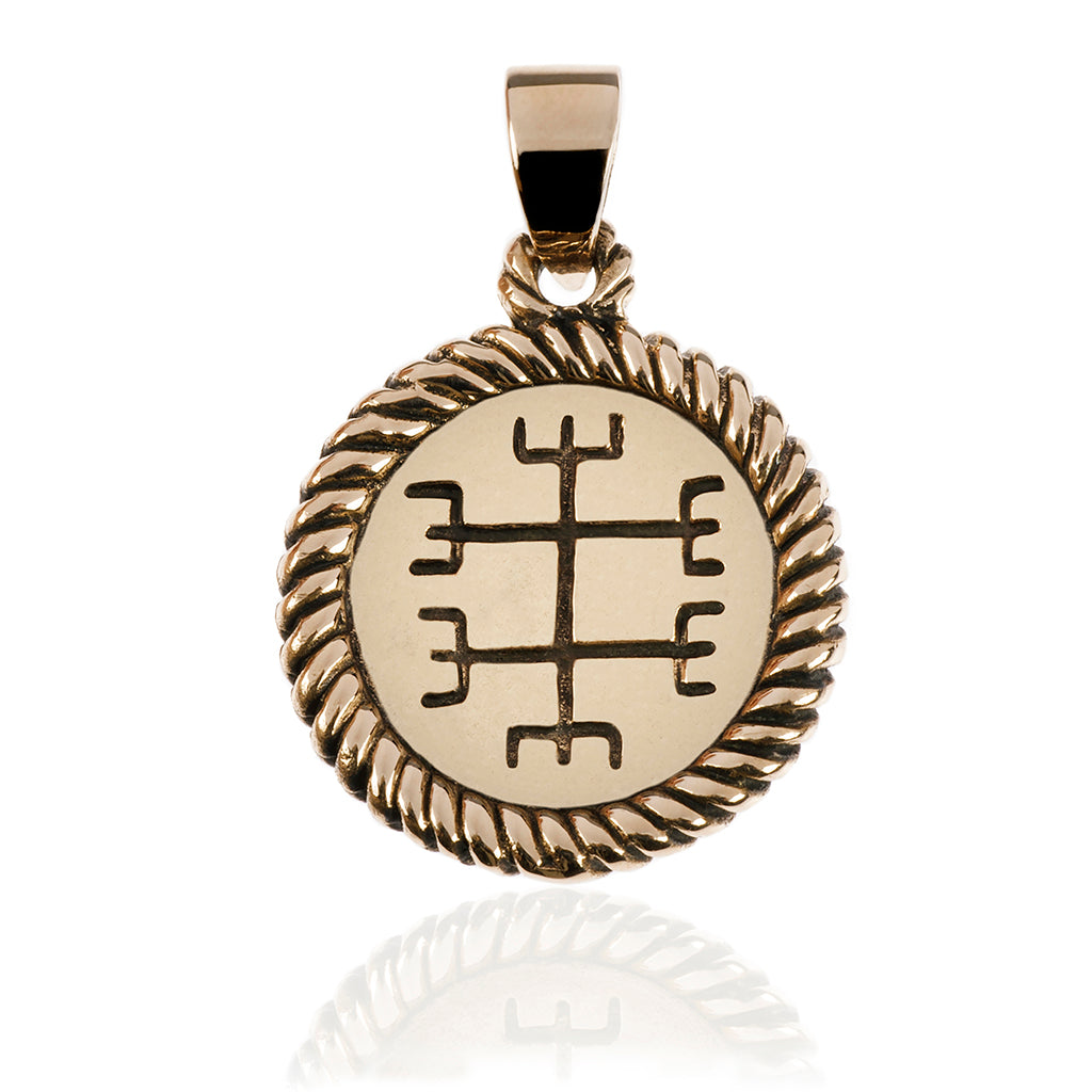 Herzlustafir Amulet, Bronze – Grimfrost Intl