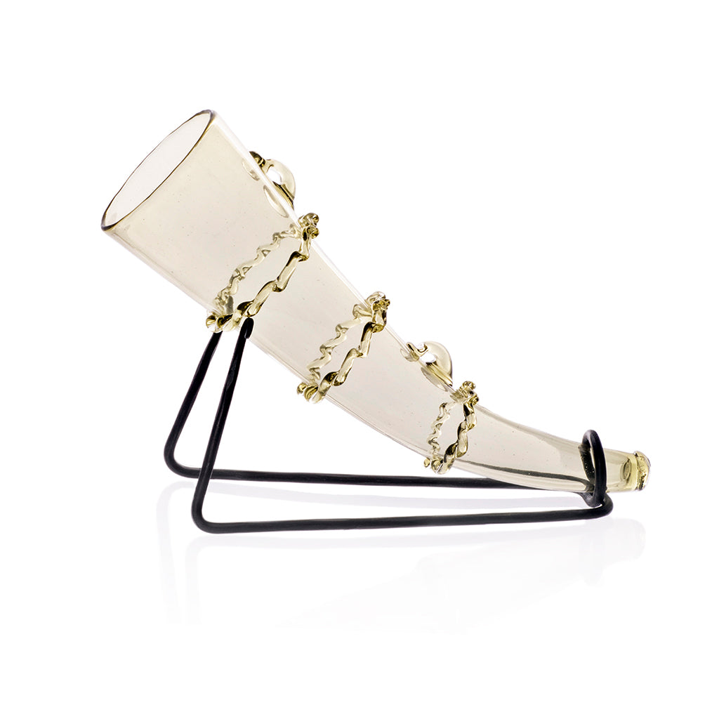 Viking Glass Horn with stand – Grimfrost Intl