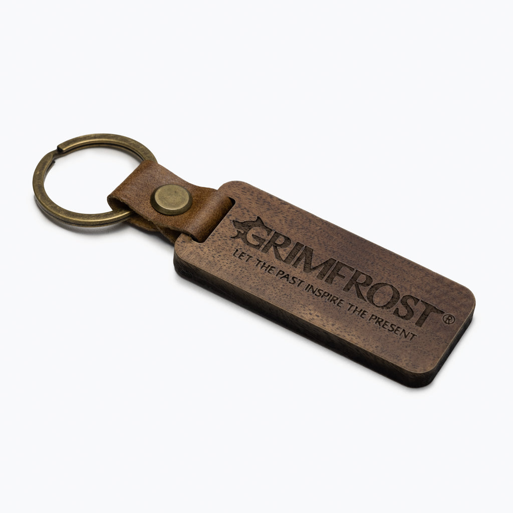 Grimfrost Keychain, Wood – Grimfrost Intl