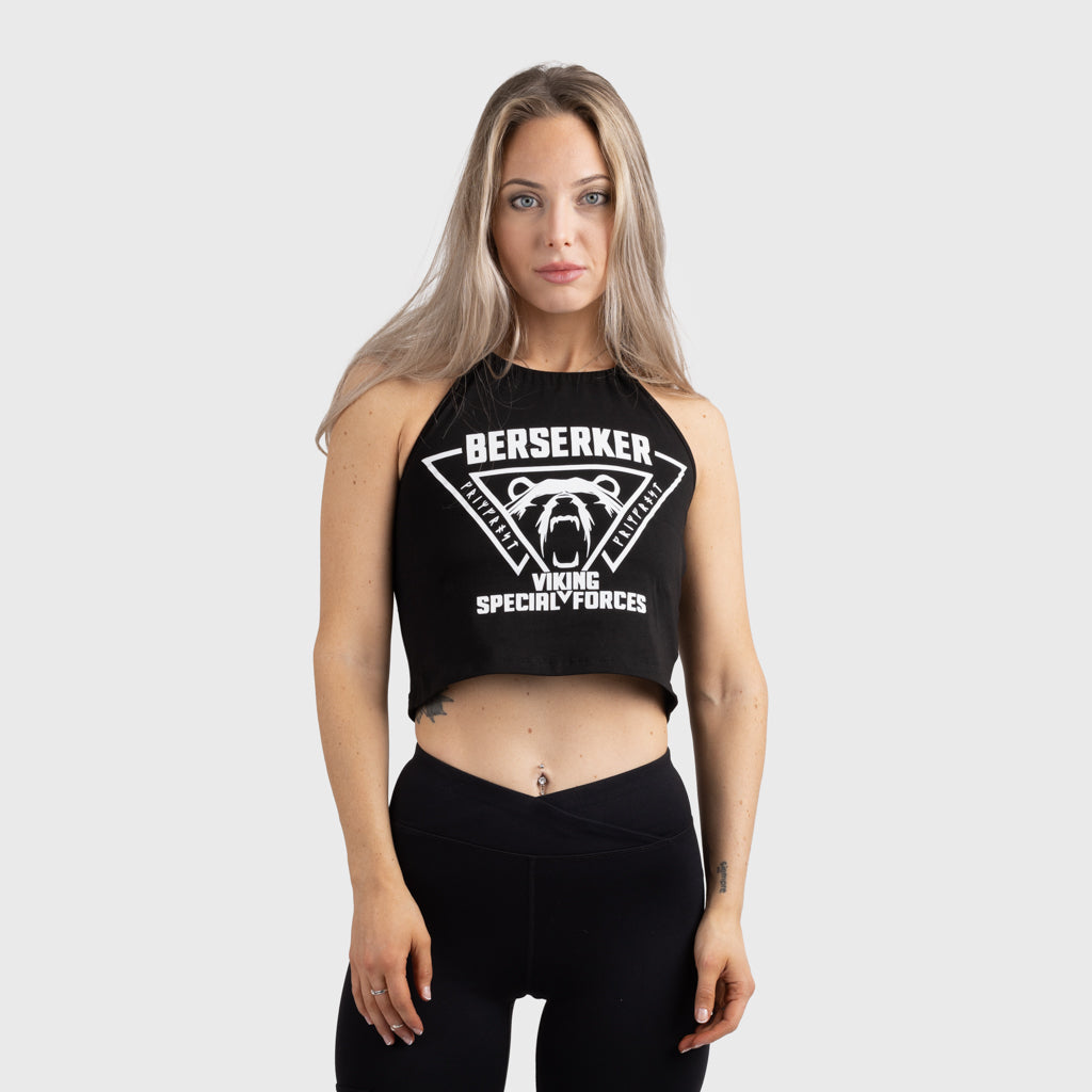 Crop Top, Berserker, Black – Grimfrost Intl