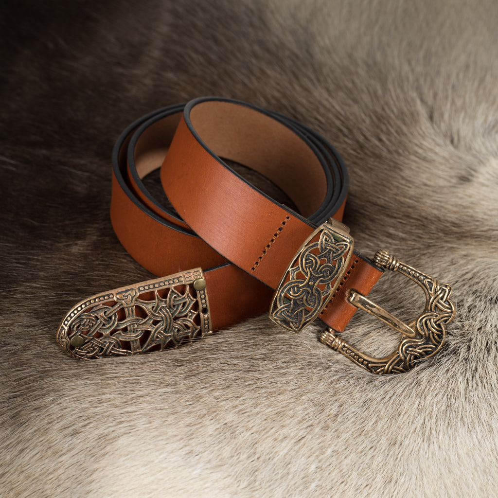 Viking Belt, Gokstad, Chestnut – Grimfrost Intl