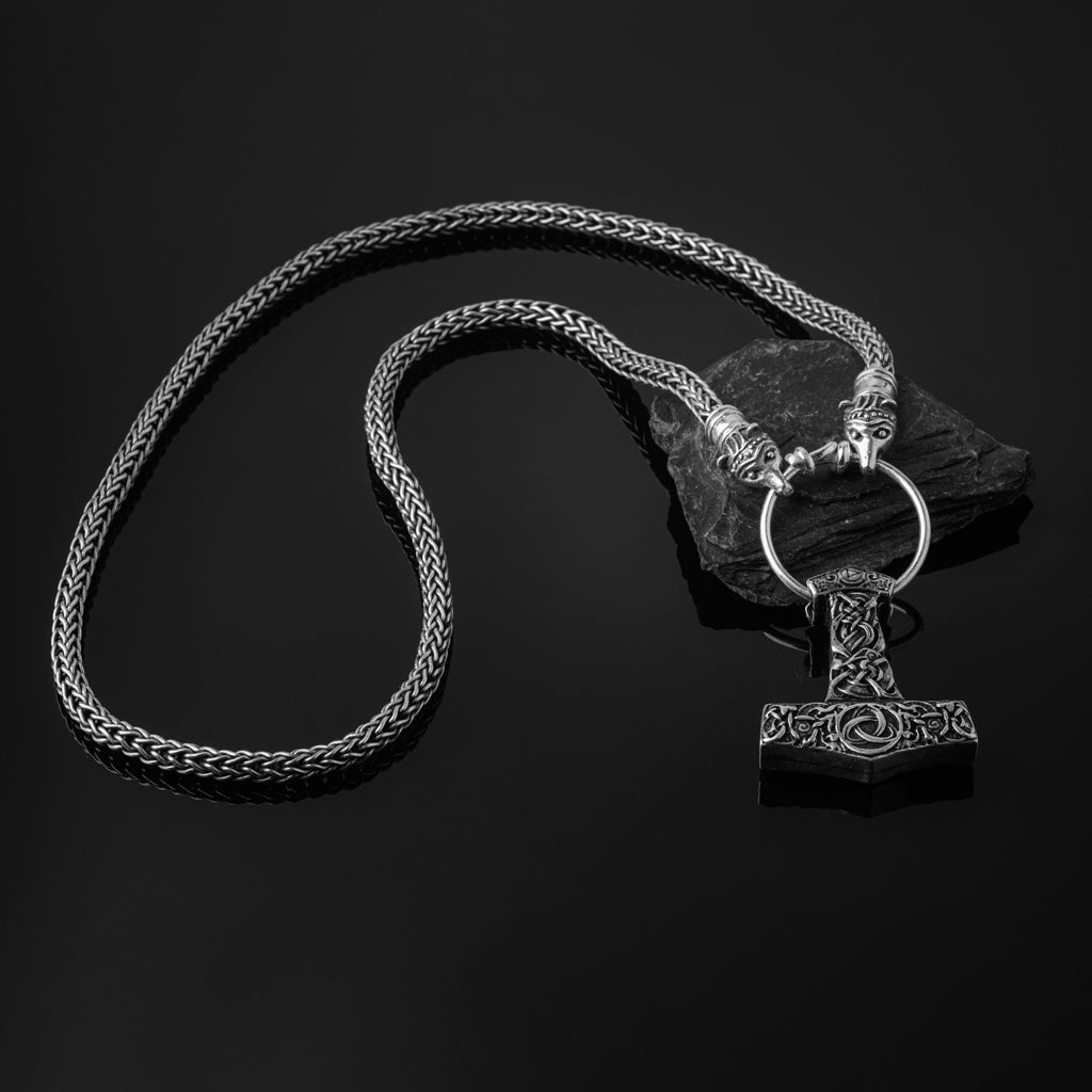 Valhalla Bear Chain, Set 2, Silver – Grimfrost Intl